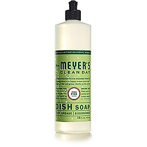 MRS. MEYER'S CLEAN DAY Variety Dish Soap Scent (Peppermint + Orange Clove + Iowa Pine)