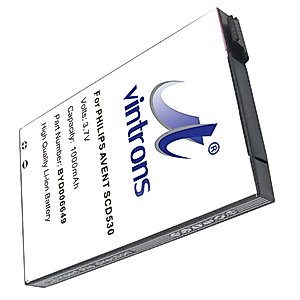 VINTRONS BYD001743, BYD006649 Battery for Philips Avent SCD530, Avent SCD535, Avent SCD536, Avent SCD540,