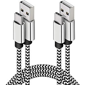ANTOCEN USB Type C Cable Fast Charging USB-A to USB-C Nylon Braided Data Sync Transfer Cord