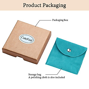 White Gold Plated Sterling Silver Opal Stud Earrings 3mm-8mm Options, Simulated Opal Dot Studs Hypoallergenic Jewelry (7, White-Star)