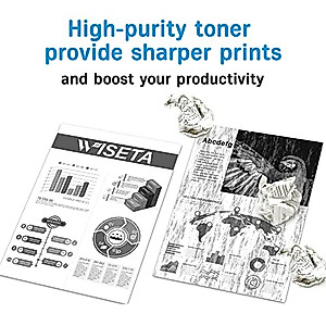 78A Toner Cartridges 4 Black High Yield Replacement for HP 78A CE278A Toner Cartridge | Works with HP Laserjet Pro P1566, P1606 Series, HP Laserjet Pro MFP M1536 Series | CE278D