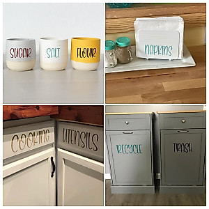 5 Inch Alphabet Letter Stencils for Painting - 42 Pack Letter and Number Stencil Templates with Signs for Painting on Wood, Reusable Letters and Numbers Stencils for Chalkboard Wood Signs & Wall Art