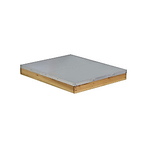 Hoover Hives 10 Frame Langstroth Beehive Parts Kit Dipped in 100% Beeswax includes Telescoping Top Cover, Oval Bee Escape, Inner Cover, Screened Bottom Board, Entrance Reducer& Queen Excluder