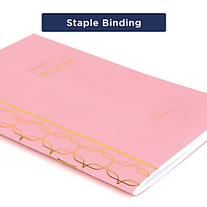 Cambridge 2023-2025 Academic Pocket Calendar, 2 Year Monthly Planner, 3-1/2" x 6-1/4", Pocket Size, WorkStyle, Flexible Cover, Pink (1606-021A-27)