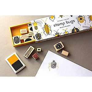 Stamp Bugs (25 stamps, 2 ink colors)