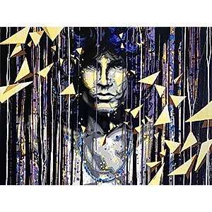 Mojo Risen by Erni Vales of EVLworld Limited Edition Museum Grade Art Print on Aluminum Metal