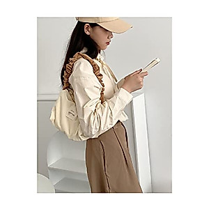 Ulisty Women/Girls Small Corduroy Underarm Bag Fashion Cute Shoulder Bag Mini Hobo Bag Casual Handbag blue