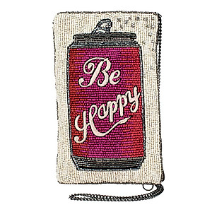 Mary Frances womens Be Happy Phone Bag Crossbody, Multi, One Size US