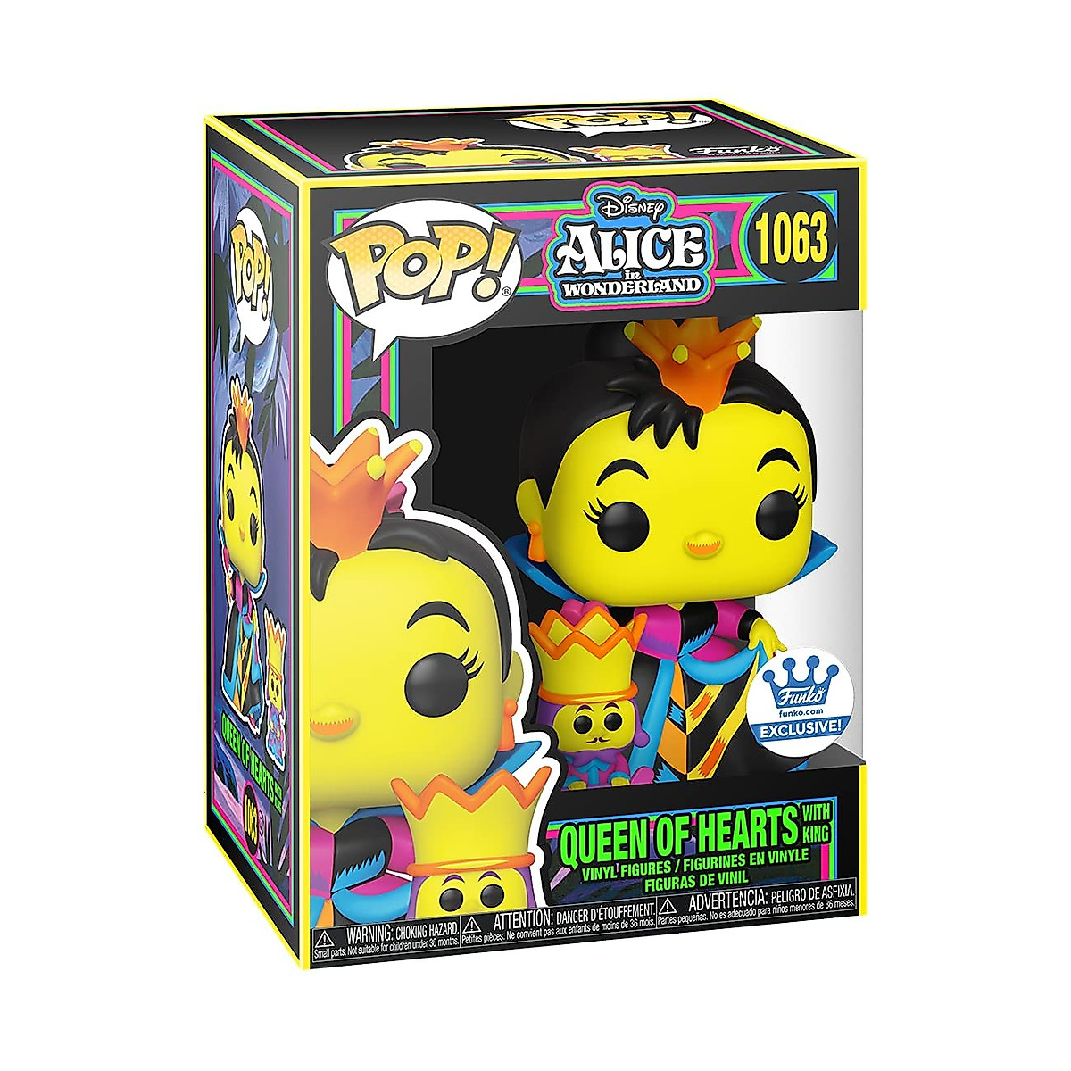 Queen of Hearts (Black Light) Funko Pop