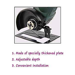 1Set Angle Grinder Holder Include Angle Grinder Stand and Protective Shield Cover