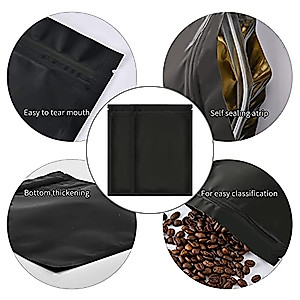 100 Pack Smell Proof Bags 3x4 inch, Resealable Mylar Bags Food Safe Material Food Storage Pouch
