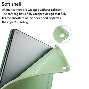 Protective Tablet PC Cover Case Smart Tablet Cover Case Compatible with Samsung Galaxy Tab A8 10.5 X200/X205 (2022),Tri-Fold Slim Tablet Case Shockproof Honeycomb TPU Case with Rugged Durable Stand+Au