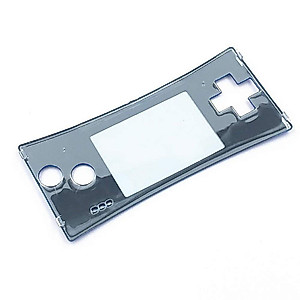 Faceplate Cover Replacement Front Shell Housing Case for Game Boy Micro GBM (Blue)