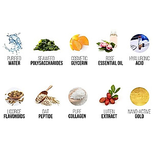 Gold Glow 24k Collagen Under Eye Gel Patches, Reduces Puffiness, Dark Circles, Anti Wrinkle, Anti Aging Gold Eye Mask, Hydrogel, Undereye Bags Treatment, Puffy Eye Pads for Men Women (30 Pairs)