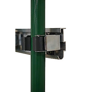 Mop and Broom Organizer – Declutter your Kitchen, Laundry Room or Garage with this Commercial Strength Metal Wall Mount Holder – Keep your Lawn, Yard and Gardening Tools Neat and Organized