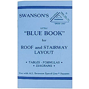 SWANSON Tool Co S0101 7 Inch Speed Square, Blue