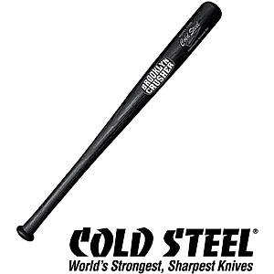 Cold Steel Baseball Bat Brooklyn Crusher (92BSS), Black 29 inch