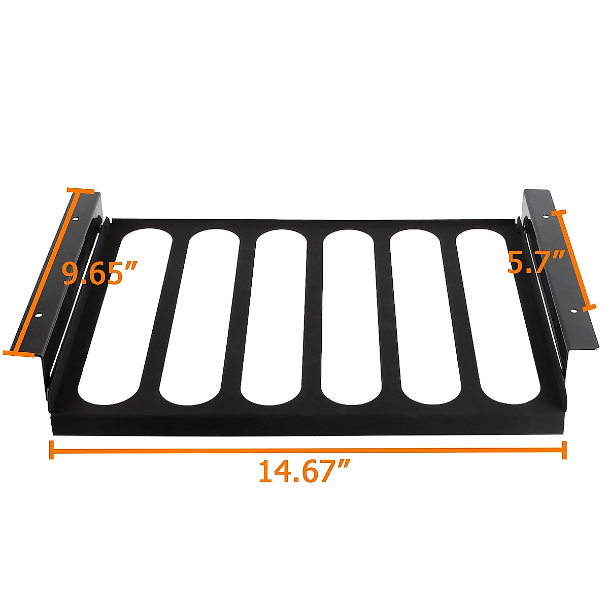 Neorexon K-Cup Holder 9.65" x 14.67", Under Cabinet Coffee Holder Compatible with 30 Cup Pods, Under Cabinet Mount Coffee Pod Under Cabinet for Kitchen and Office