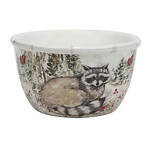 Certified International Winter's Walk 5.25" Ice Cream/Dessert Bowls, Set of 4