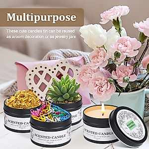 Scented Candles for Women and Men, 6 Pack Aromatherapy Candles for Home Scented, Natural Soy Jar Candle Bulk Gift Set for Christmas Birthday Thanksgiving Mother Coworker