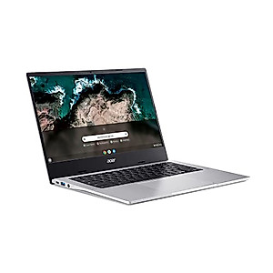 Acer Chromebook 514 Laptop | 14" FHD Touch | MediaTek Kompanio 828 Octa-Core Processor | 8GB RAM | 64GB eMMC | Wi-Fi 6 | Backlit KB | Chrome OS | Up to 15 Hours Battery Life | CB514-2HT-K0FZ, Silver