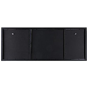 Gallery Solutions Flat Black 21 Opening Collage Wall Frame
