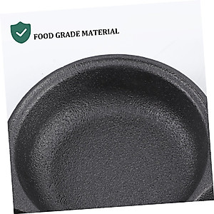 RORPOIR 1pc Four Hole Omelette Egg Cooking Pan Egg Burger Pan Divided Egg Pan Egg Cooker Breakfast Skillet Pan Crepe Pan Non-stick Frying Pan Non-stick Egg Pan Round Small Eggs Cast Iron