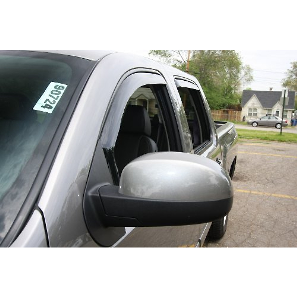 Westin Wade 72-39497 in-Channel Wind Deflectors, Smoke Tint, (4-Piece Set)