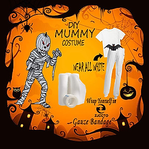 ZJCCTO Medical 24 Bulk Gauze Stretch Bandage Roll, 4 Inch x 4 Yards, Rolled Bandage for Woulds, Injuries and Surgery After Care Premium Cloth Bandage for First Aid Supplies