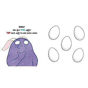 Don't Push the Button! An Easter Surprise: (Easter Board Book, Interactive Books For Toddlers, Childrens Easter Books Ages 1-3)