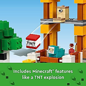 LEGO Minecraft The Crafting Box 4.0 21249 Building Toy Set, Custom-Build Playset Featuring Classic Bricks, Figures and Game Accessories, Model Guides Spark Creativity for 8 Year Old Kids
