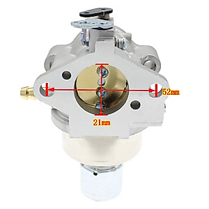 YOFMOO Z4220 SS4200 Carburetor Compatible with Kohler Toro LX420 LX425 LX427 LX460 LX465 Z4200 Z5000 74360 74363 74370 74380 74391 74601 74603 74701 74702 Lawn Tractor TimeCutter Riding Mower Carb