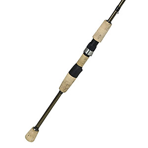 Okuma Fishing Tackle Okuma Dead Eye Pro Fast Taper Technique Specific Walleye Rod- DEP-S-661MFT, Bronze, 6'6" : Line Weight: 6 - 12 lbs.