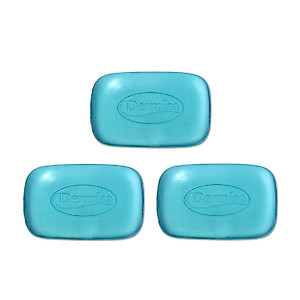 Dermisa Glycerin Bar with Aloe Vera | Helps to Gently Cleanse All Skin Types, Sensitive and Oily Skin | Contains Aloe Vera | NO PARABENS, NO SULFATES, 100% VEGETABLE BASE | 3 OZ | Pack of 3