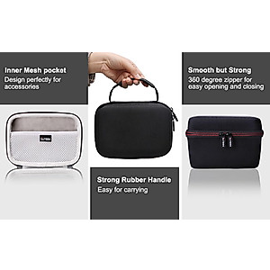 LTGEM EVA Hard Case for Infant Optics DXR-8 PRO & HelloBaby Baby Monitor - Travel Protective Carrying Storage Bag