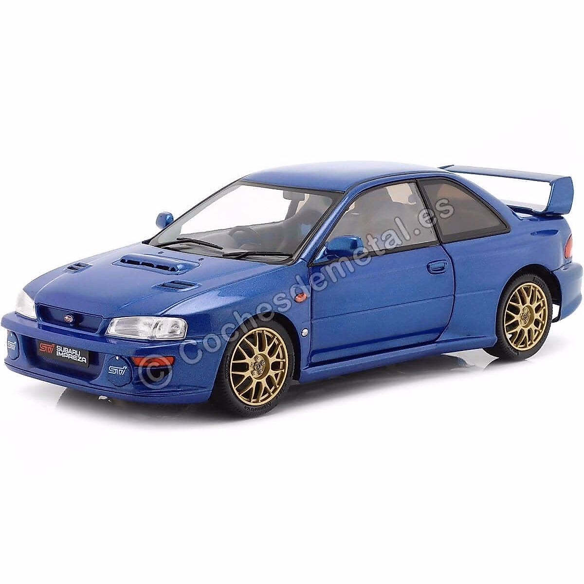 Solido S1807402 1:18 Subaru Impreza 22b #3 Rallye Monte-Carlo 1998 Collectible Miniature car, Multi