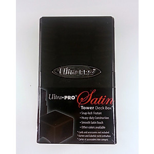 Bright Yellow Satin Tower Deck Box