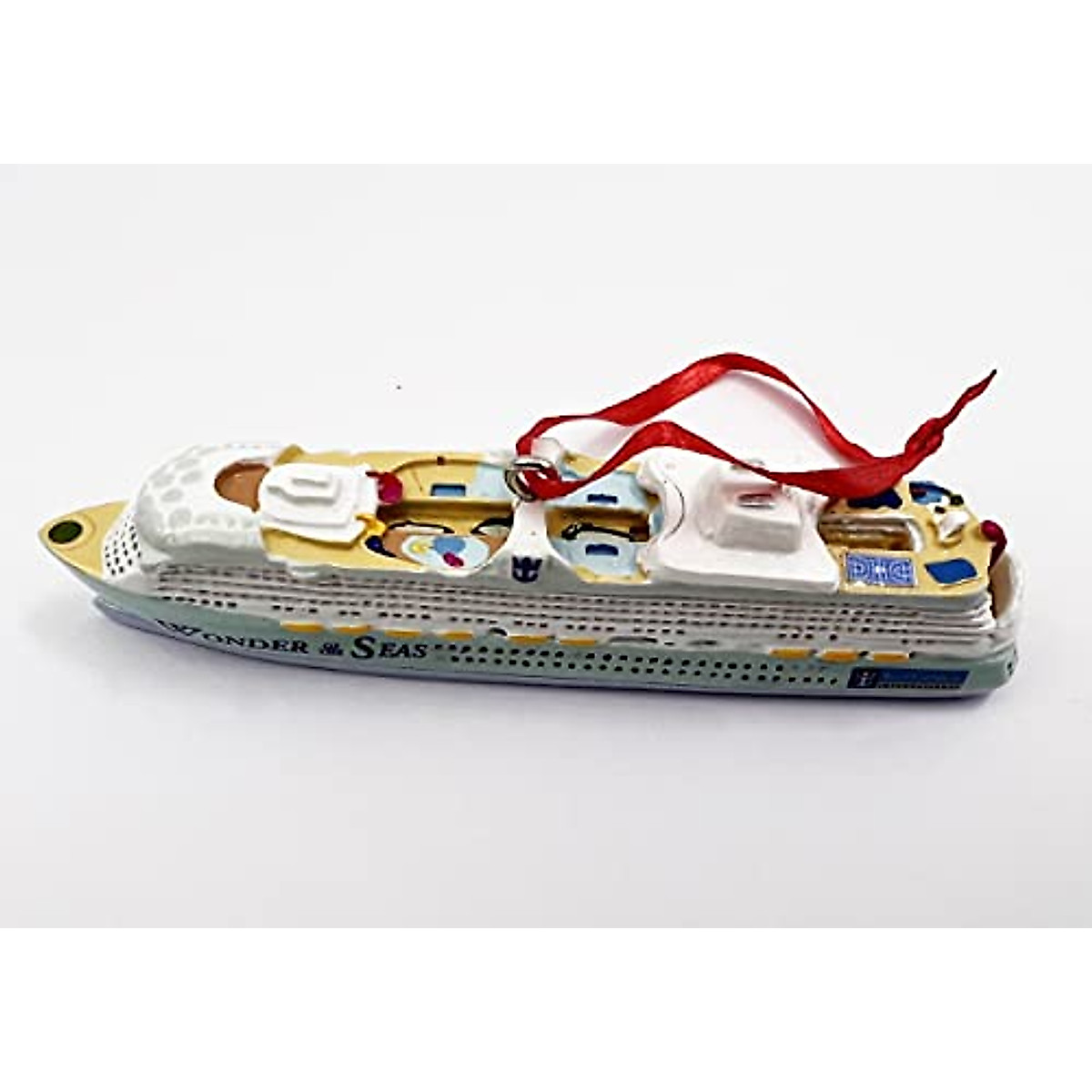 PSVGROUP Cruise Ship Model - a Great Gift for Nautical Decorative Hanging Ornaments/Cake Topper/Friendship Gift for Your Lover (Small, Wonder of The Sea)