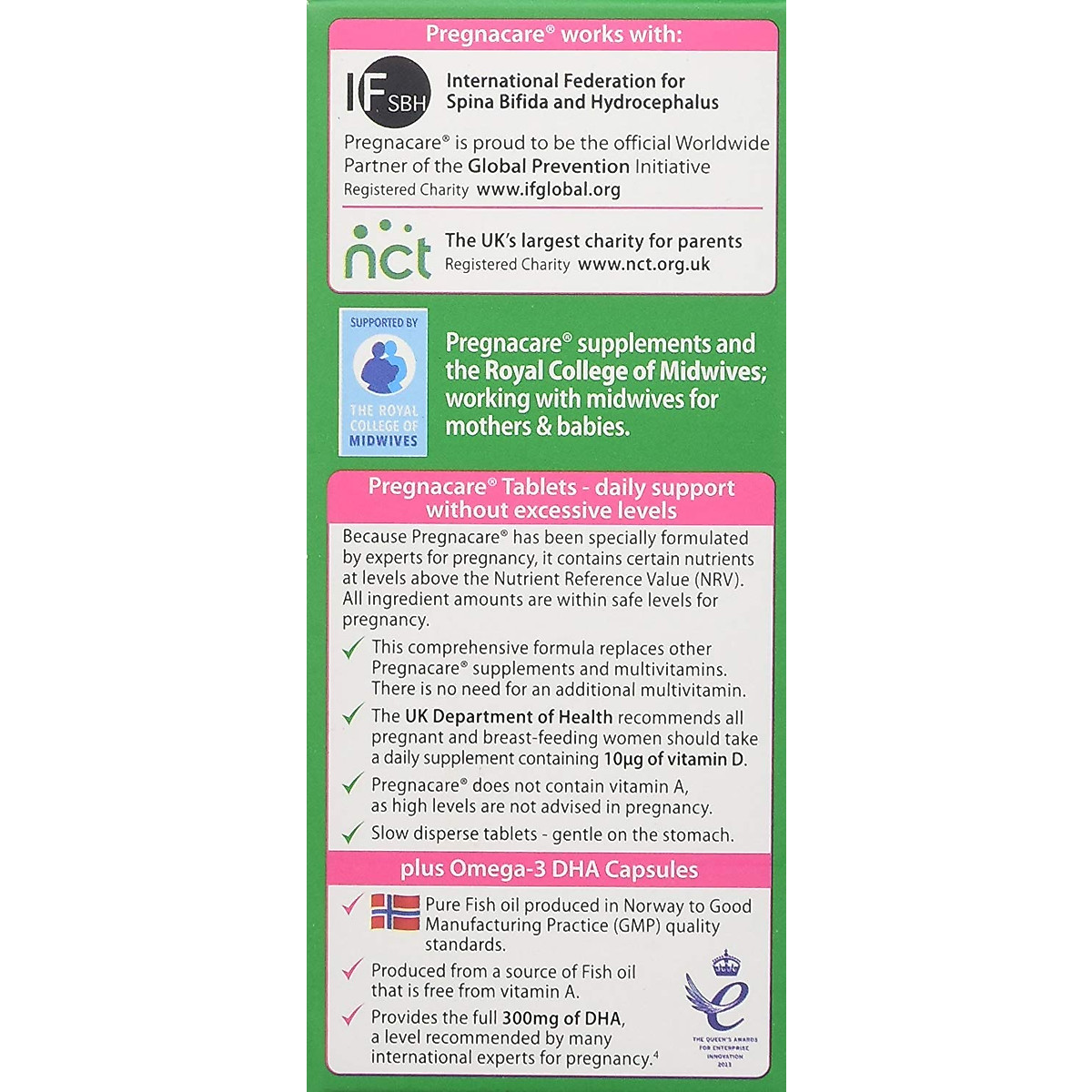 Vitabiotics Pregnacare Plus 56 cap- Pack of 3