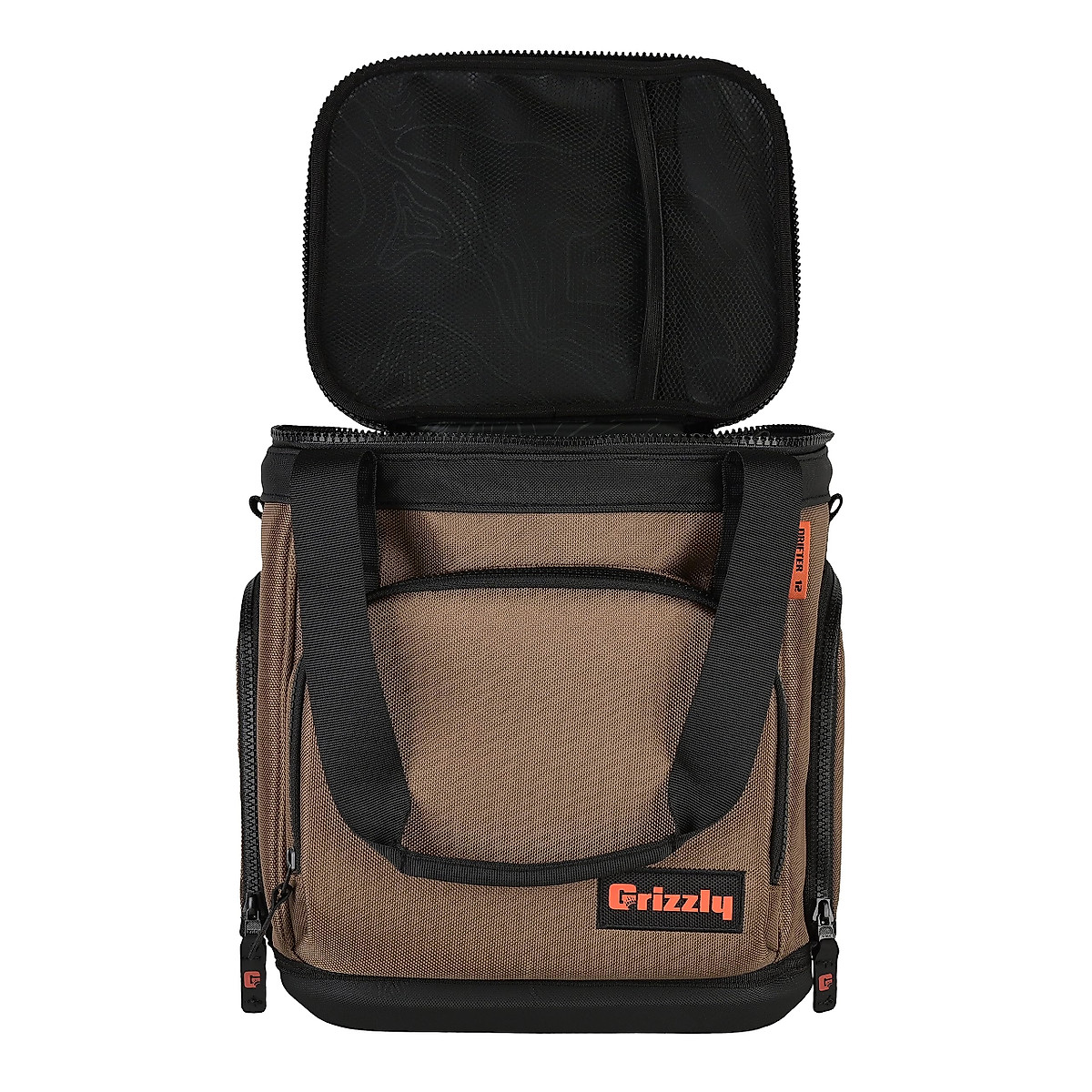 Grizzly 12 Quart Drifter Cooler, Tan, Polyester