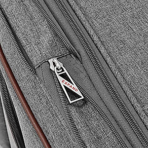 LONDON FOG Westminster Expandable Spinner Grey, 20" Carry On