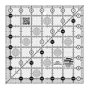Creative Grids Quilt Ruler 7-1/2in Square - CGR7