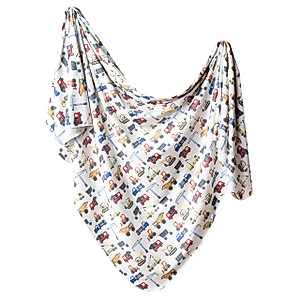 Copper Pearl Large Premium Knit Baby Swaddle Receiving Blanket Diesel