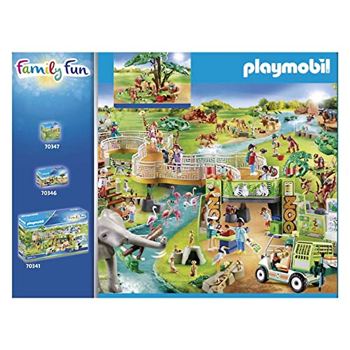 Playmobil Orangutans with Tree