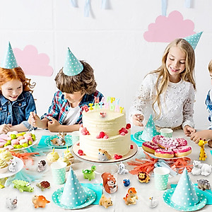 DIYDEC 40pcs Mini Resin Animal 40 Styles Tiny Resin Animals Miniature Little Small Animal Figures Bulk for Micro Fairy Garden Landscape Accessories Dollhouse Hide Crafts Decor Aquarium Toys