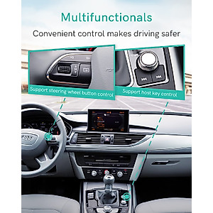 CHOOCL Bluetooth 5.0 aptX-HD Car Adapter Compatible for Audi MMI 3G AMI Music Interface,Audi Symphony,Audi Concert,Mercedes Media Interface and Volkswagen MDI Connector(A1-3000A)