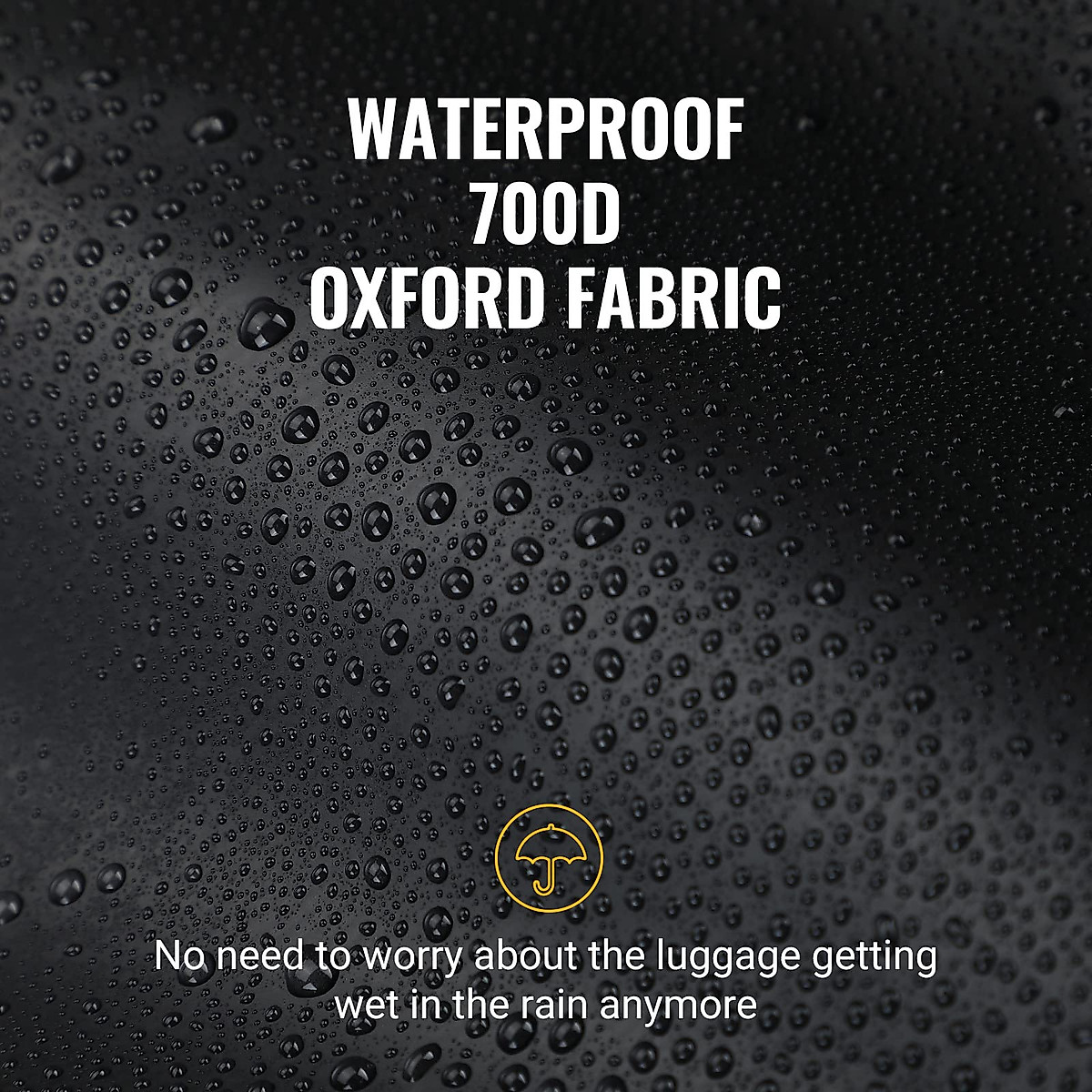 BougeRV Hitch Cargo Carrier Bag with Lock Waterproof Soft Shell 20 Cubic Feet (59" 24" 24") Cargo Bag for Hitch Carrier Include 8 Reinforced Straps for Truck Pickup RV All SUV with Hitch Cargo Basket