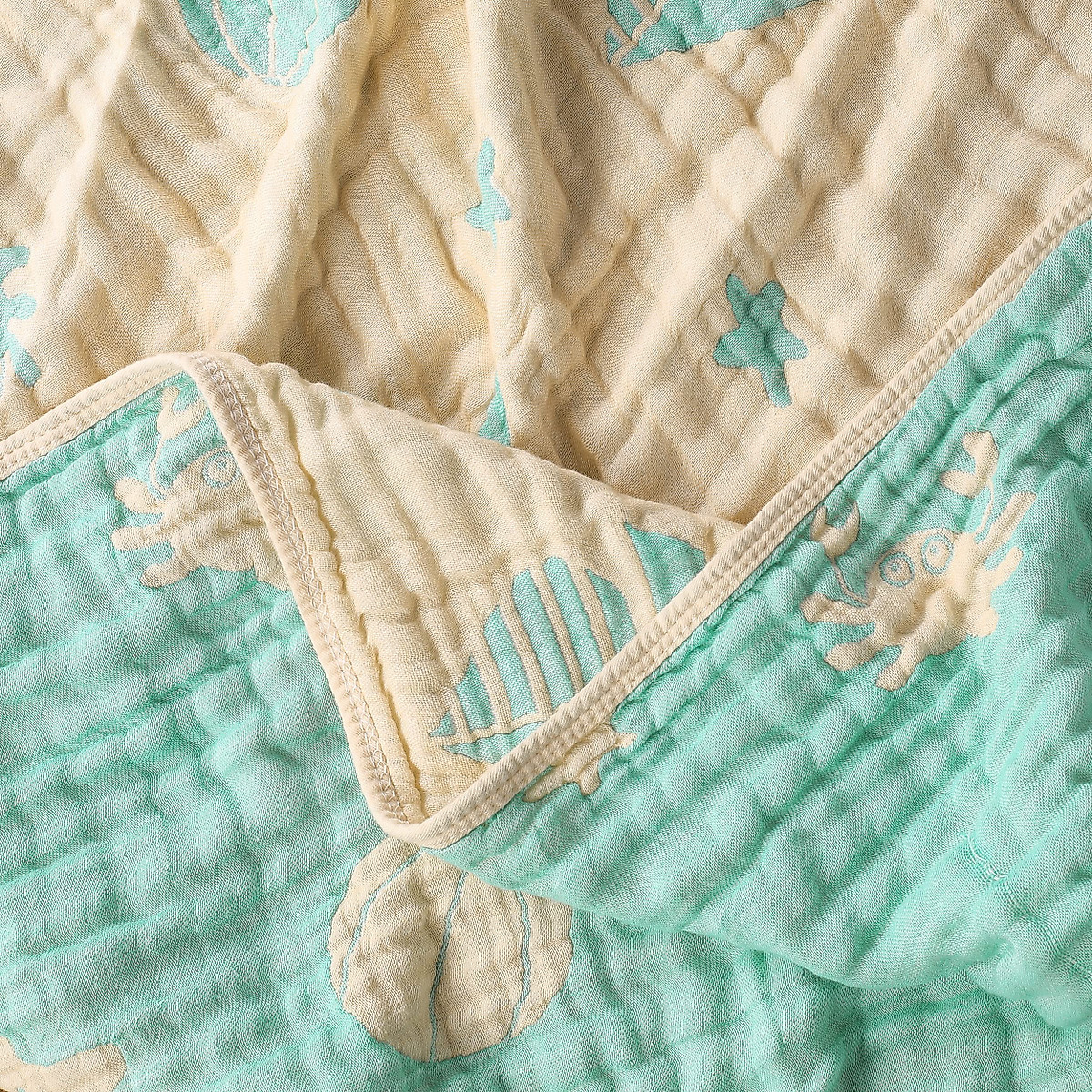 HardNok Muslin Baby Blanket for Newborn 6 Layer Pure Cotton Receiving Blankets, Breathable and Lightweight, Super Soft Multi-use Blanket for Boys and Girls in All Seasons. (Pink)…