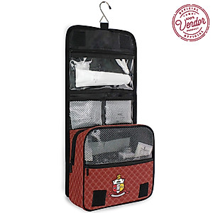 BBGreek Kappa Alpha Psi Official Vendor - Hanging Toiletry Bag - Diamonds - Fraternity Paraphernalia