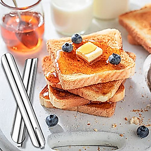 Crumbers for Servers, Table Crumb Sweepers Bread Crumber Cleaner Stainless Steel Table Crumbers for Tablecloth in Restaurants and Homes, Servers, Waiters, Waitresses Tool Accessories（Silver,5）